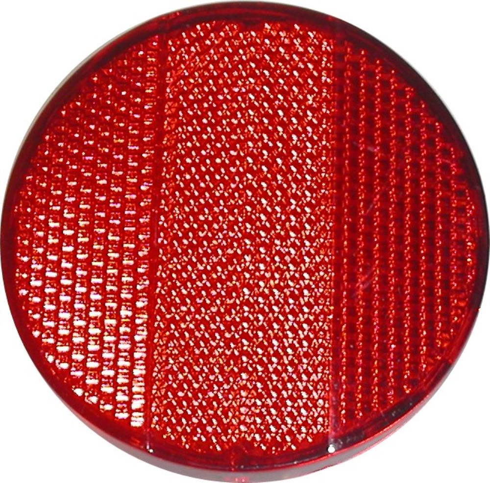 Reflector Red Round Bolt-on O.D 66mm | eBay