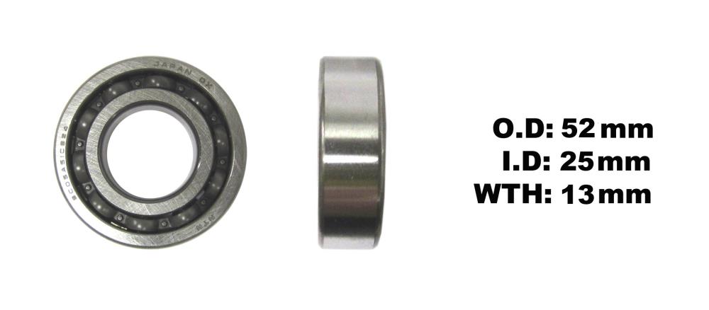 Bearing NTN Bearings C3 6205 (ID 25mm x OD 52mm x W 13mm) | eBay